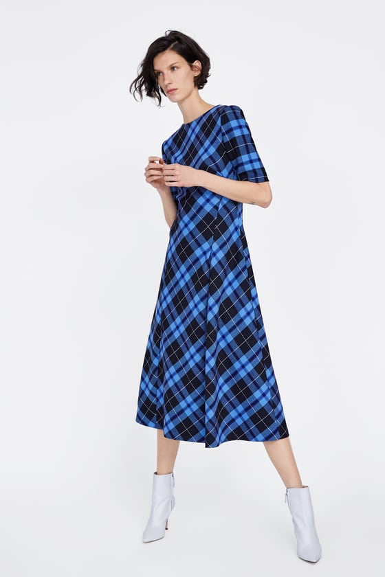 Holly Willoughby Blue Check Dress This Morning January 2019 – Fashion ...