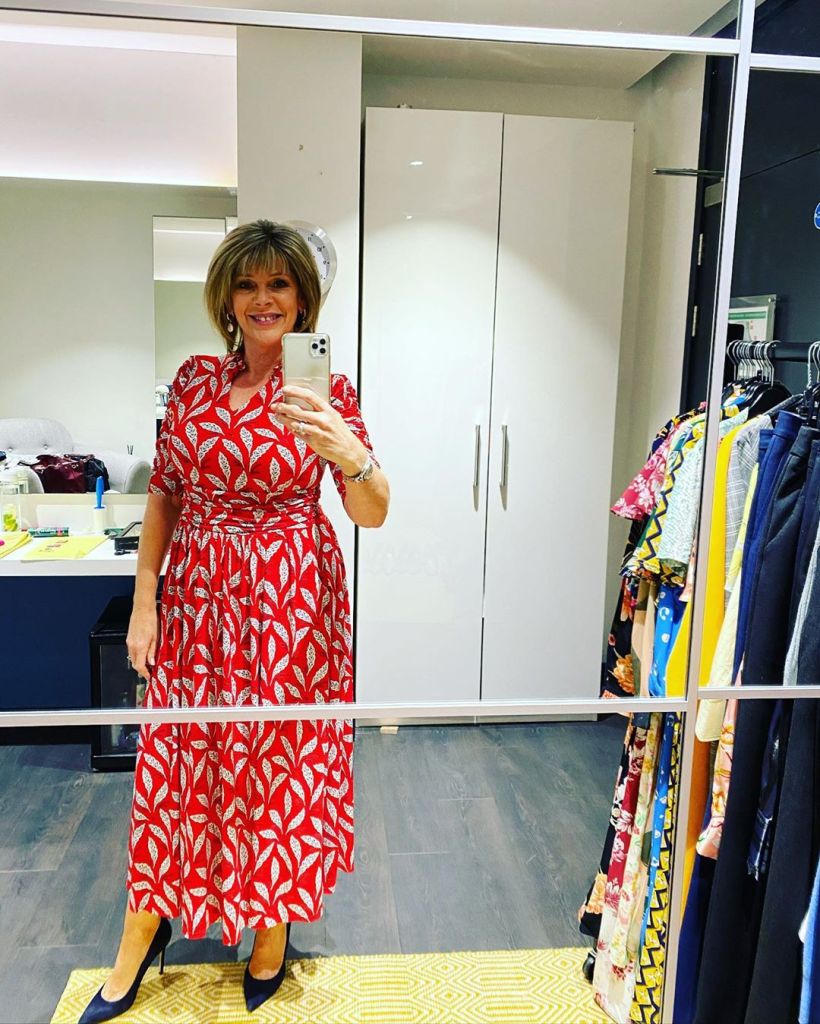 Ruth Langsford Feather Print Dress This Morning May 2020 – Fashion You ...