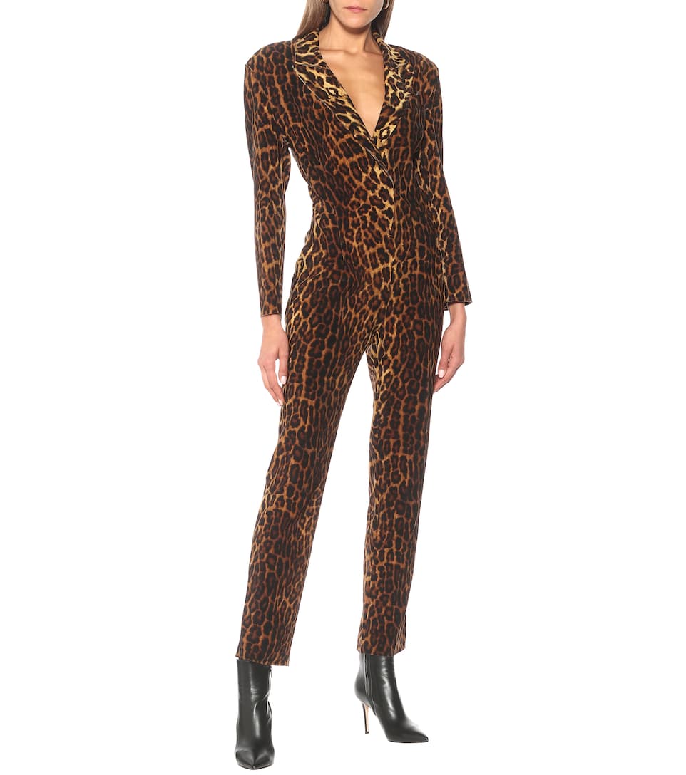 Claudia Winkleman Leopard Jumpsuit Strictly Come Dancing Week 5 2020 ...