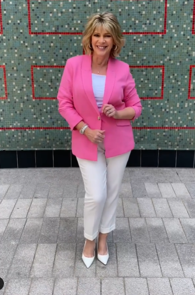 Ruth Langsford Pink Blazer This Morning July 2021 – Fashion You Really Want