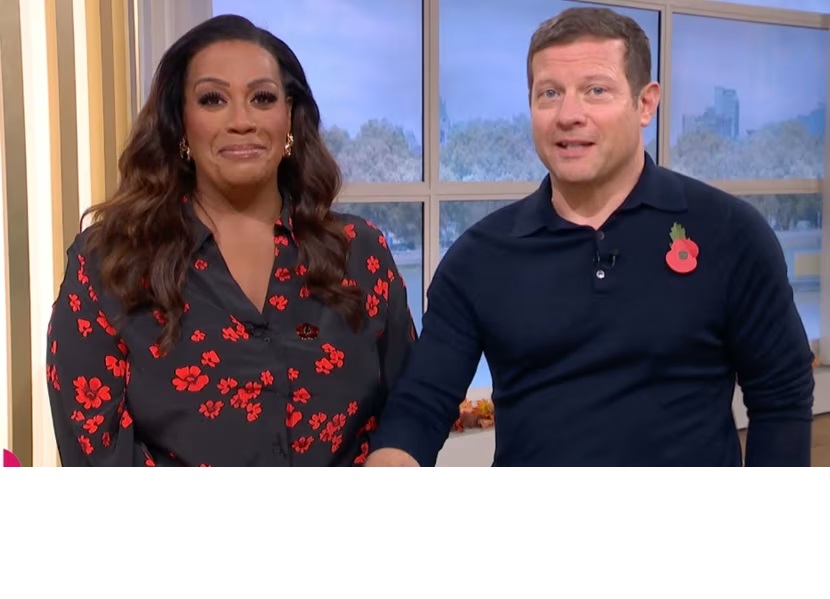 Alison Hammond Black Floral Blouse This Morning October 2024 – Fashion ...