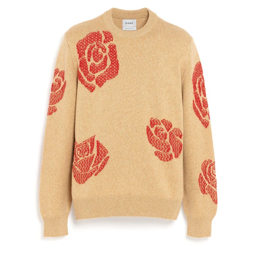 Claudia Winkleman Rose Motif Jumper The Traitors 2025 – Fashion You ...