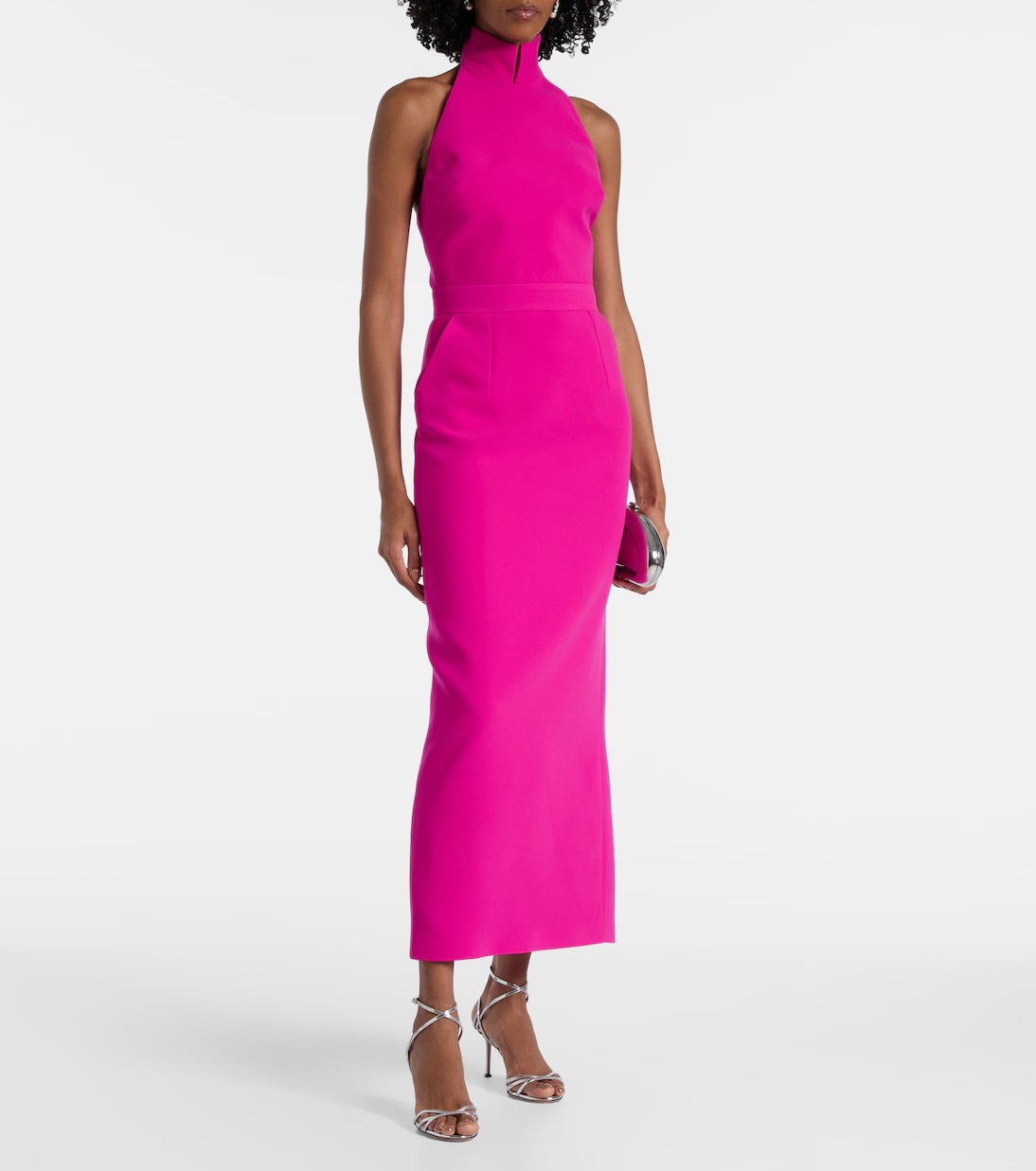 Tess Daly Pink Halterneck Dress Strictly Come Dancing Launch Show 2025 ...