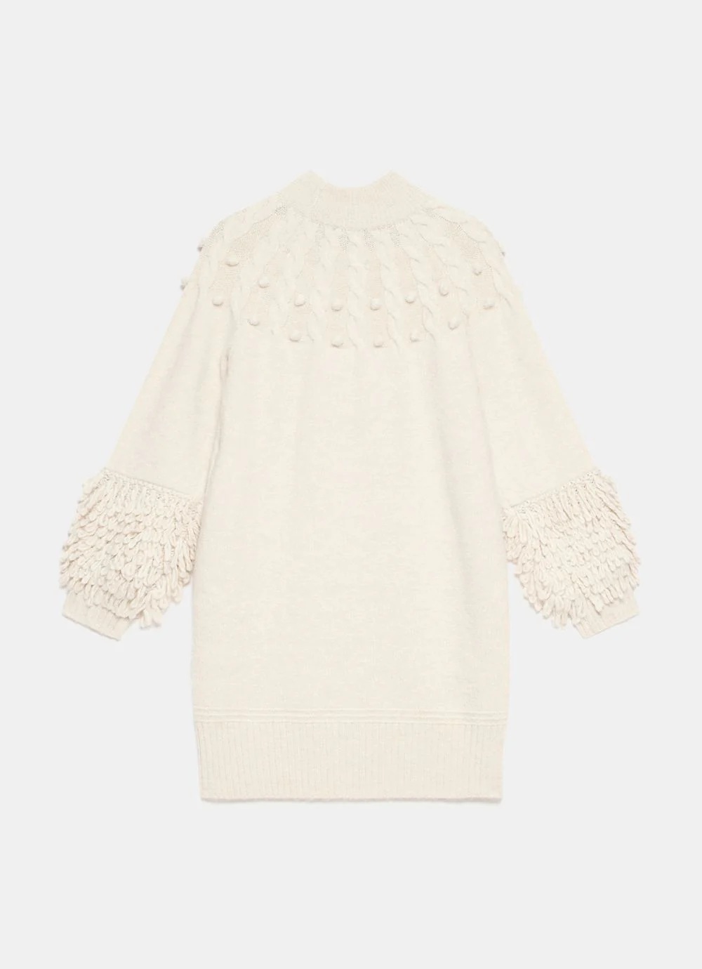 Cat Deeley Neutral Textured Knit Mini Dress This Morning November 2025 ...