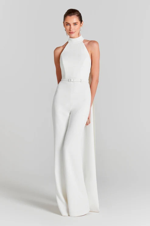 Tess Daly White Jumpsuit Strictly Come Dancing Week 7 Results 2025 ...