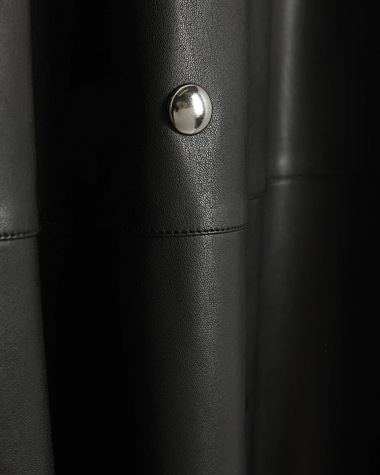 Christine Lampard Faux Leather Studded Skirt This Morning December 2025 ...