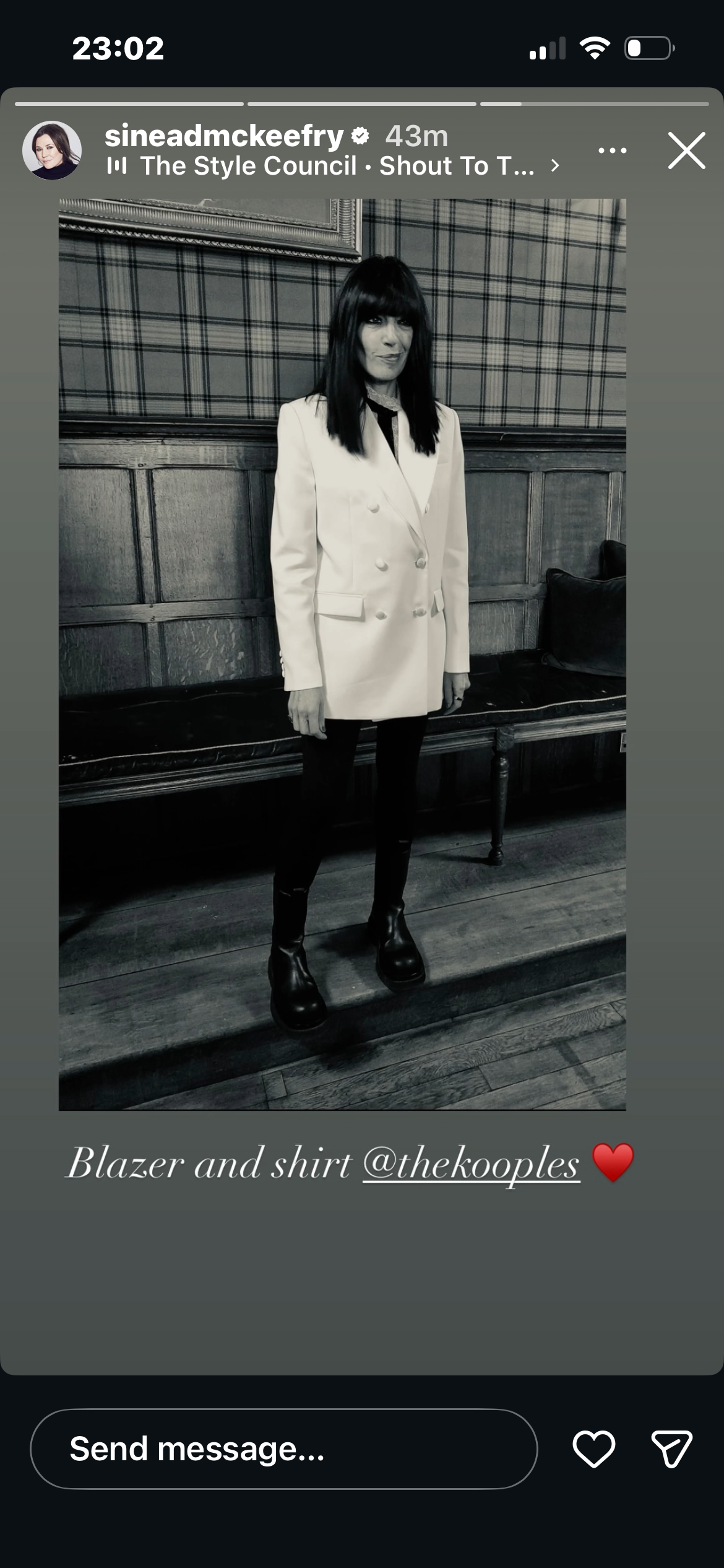 Claudia Winkleman Cream Tuxedo Jacket The Traitors 2026 – Fashion You ...