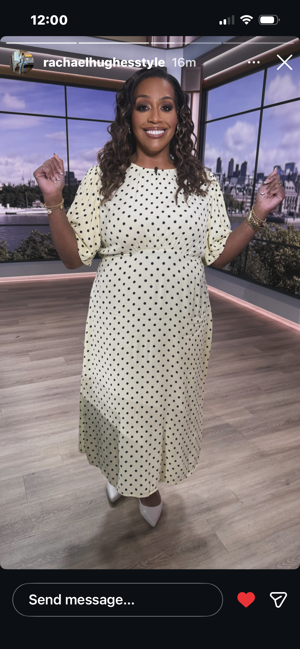 Alison Hammond Yellow Polka Dot Dress This Morning April 2026 – Fashion ...